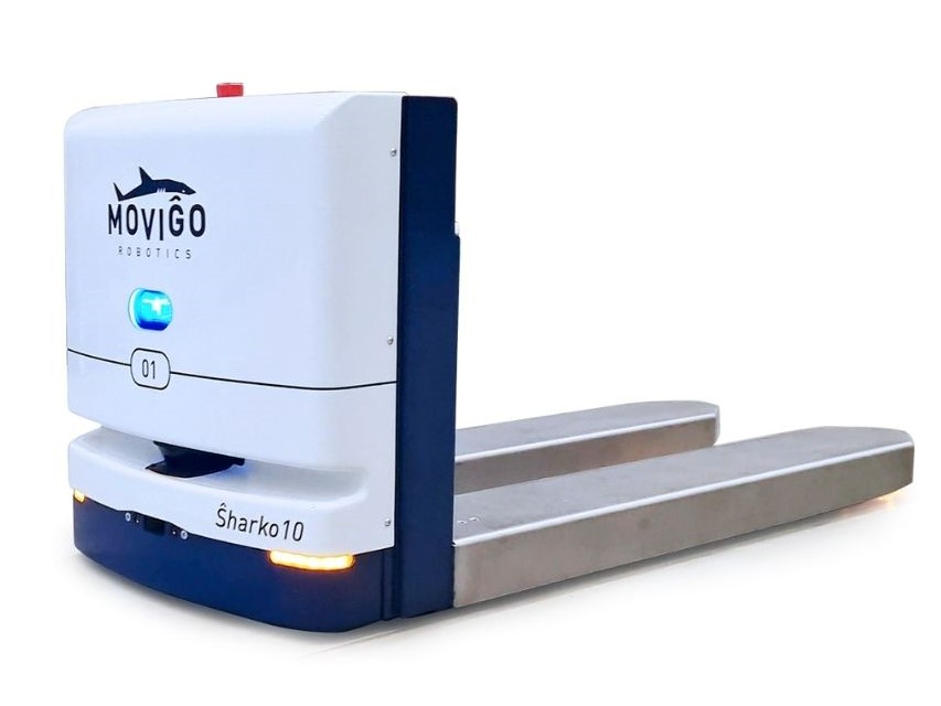 Movigo Robotics Ŝharko10 High Lift AGV